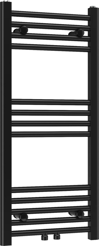 Gamma Erga Simple, topné těleso 900x400 mm, 304 W, černá, ERG-LAV-SIMP-9040-BK
