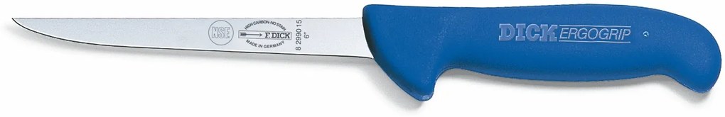 F.Dick Vykosťovací nůž s úzkou čepelí ErgoGrip, modrý 15cm