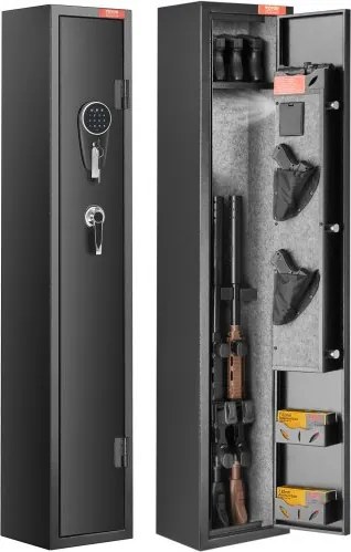 Gun Safe Trezor pro pušky s digitální klávesnicí a zámkem pro 3 pušky a 4 pistole