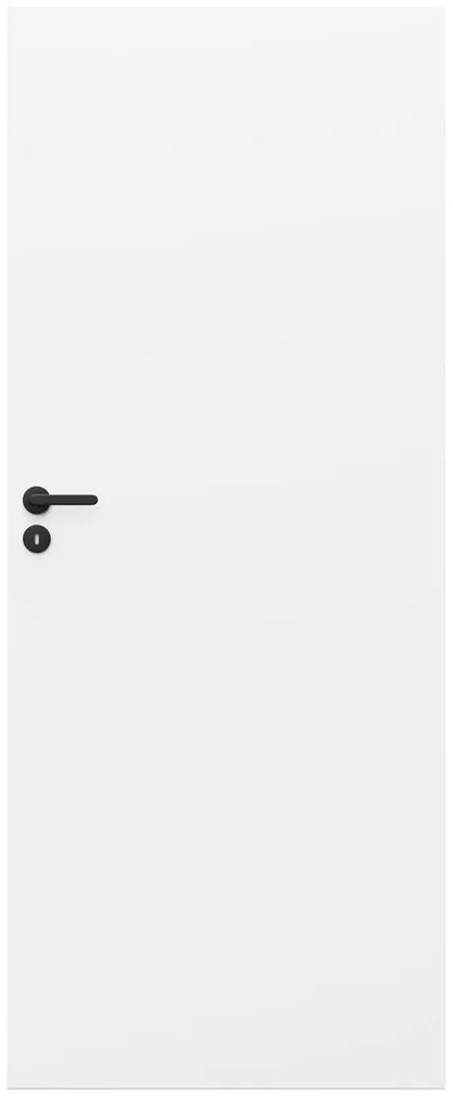 Porta doors Interiérové dveře bezfalcové 70 P, 748 × 1970 mm, SOFT CPL, pravé, bílé, plné