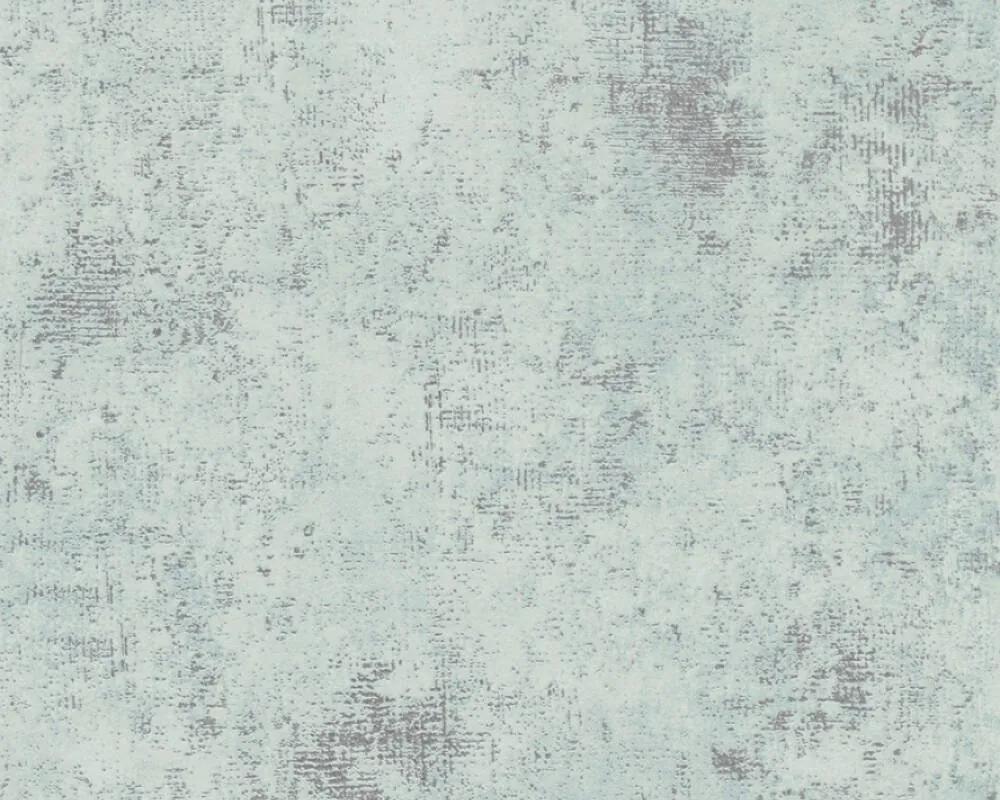 Vliesová tapeta tyrkysová metalická rustikální omítka 388327 / Tapety na zeď 38832-7 BOS - battle of style (0,53 x 10,05 m) A.S.Création