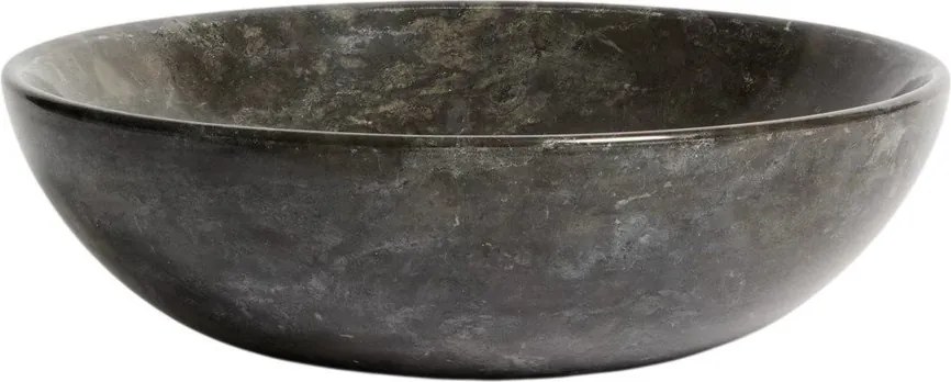 Šedé kamenné kulaté umyvadlo ø 40 cm Darnen – Kave Home