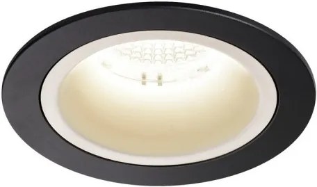 NUMINOS® DL M vnitřní LED zápustné stropní svítidlo černá/bílá 4000 K 40° včetně listových pružin -