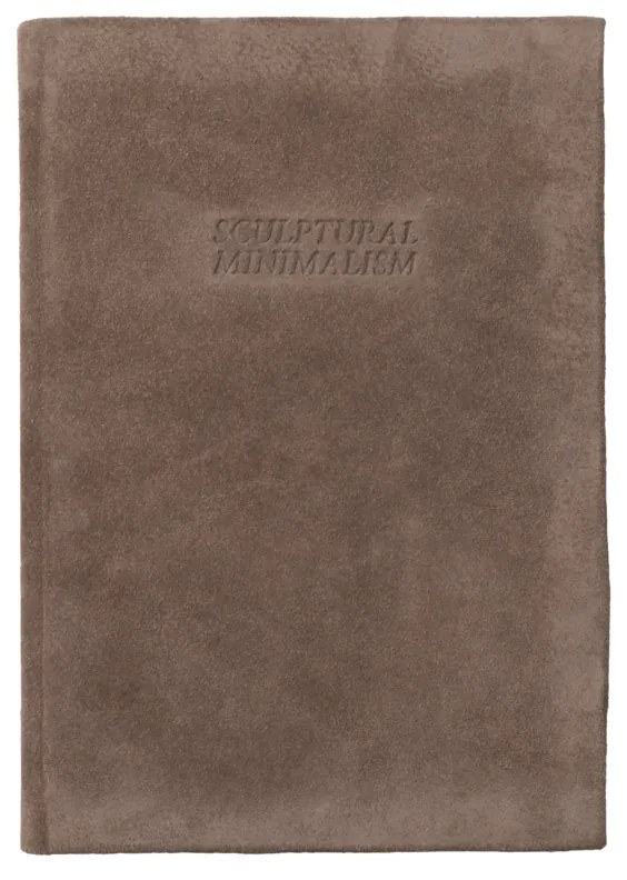 Zápisník v kožené vazbě Minimalism Brown Kristina Dam Studio