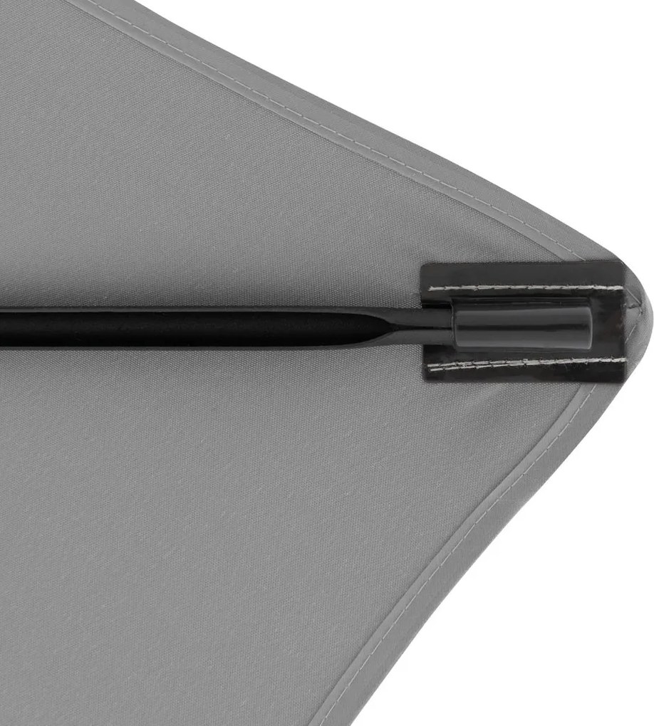 Doppler ACTIVE zahradní slunečník 200 x 120 cm šedá