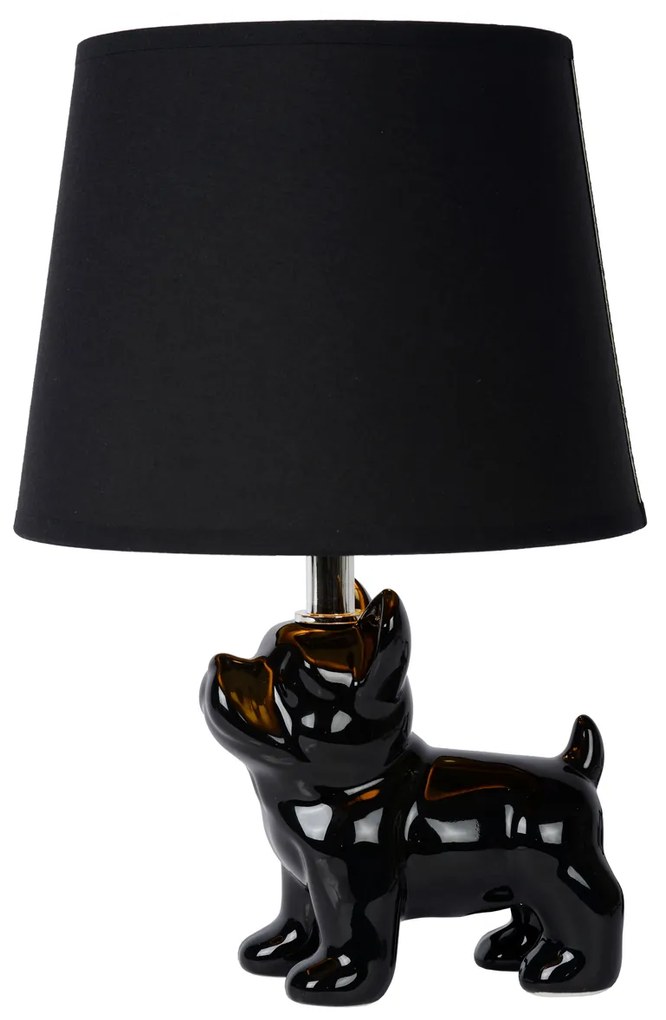 Lucide 13533/81/30 stolní lampa Extravaganza Sir Winston, černá, E14, 31,5cm
