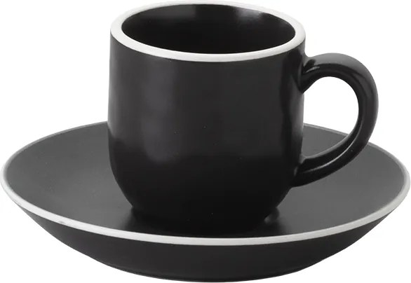 Mokka set 12 ks – Elements Yin & Yang black - W0226