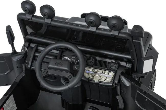 Elektrické autíčko Land Rover Defender 110 SVX černé
