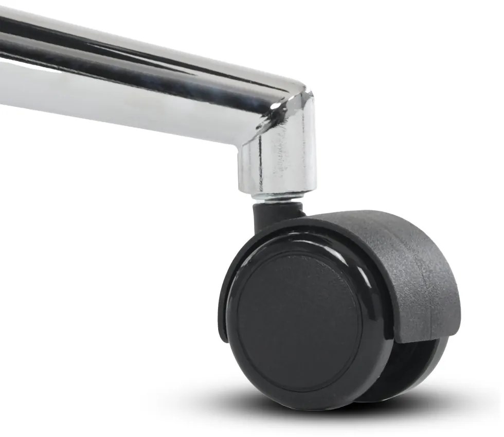 Kancelářská ergonomická židle LUMOS — síť / látka, černá