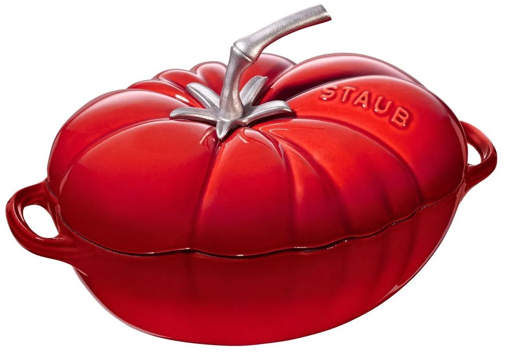 Staub hrnec ve tvaru rajčete 25 cm/2,9 l červená, 11712506