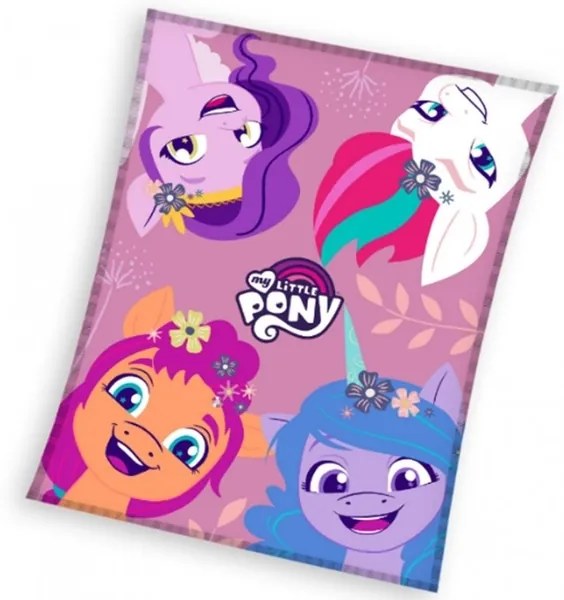 Carbotex Dětská deka My Little Pony Hraví poníci 110x140 cm