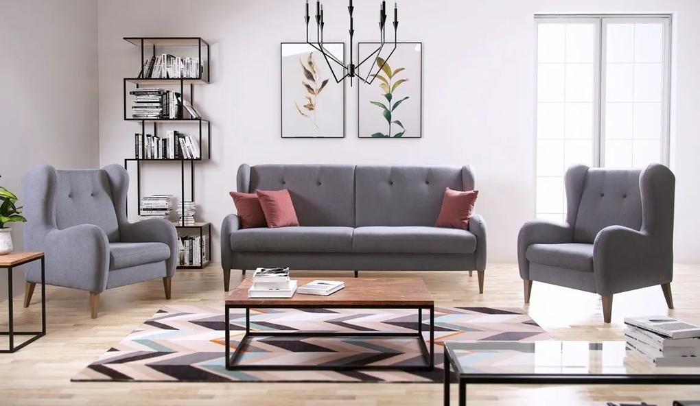 Casarredo - Komfort nábytek Rozkládací pohovka HALTI s úložným prostorem, výběr barev SK1 | potah: matt velvet 69