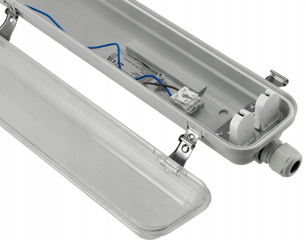 Hermetické LED svítidlo Philips - 2x60cm - pro LED trubice