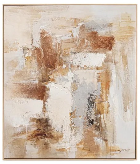 BIZZOTTO Obraz BOLD krémový 122,6x142,6 cm