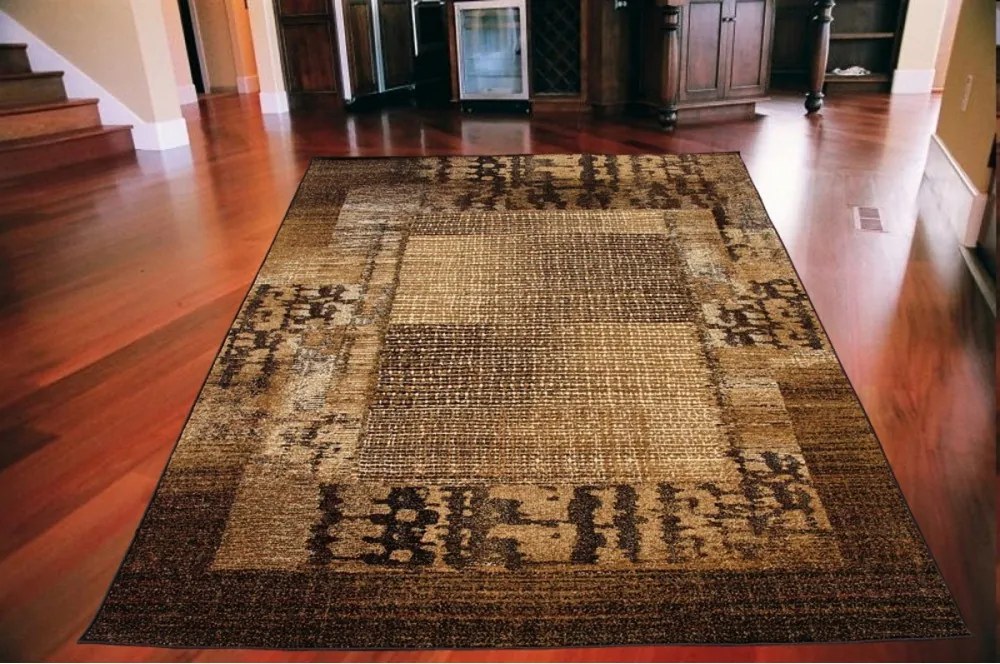 Kusový koberec Acer hnědý, Velikosti 133x190cm