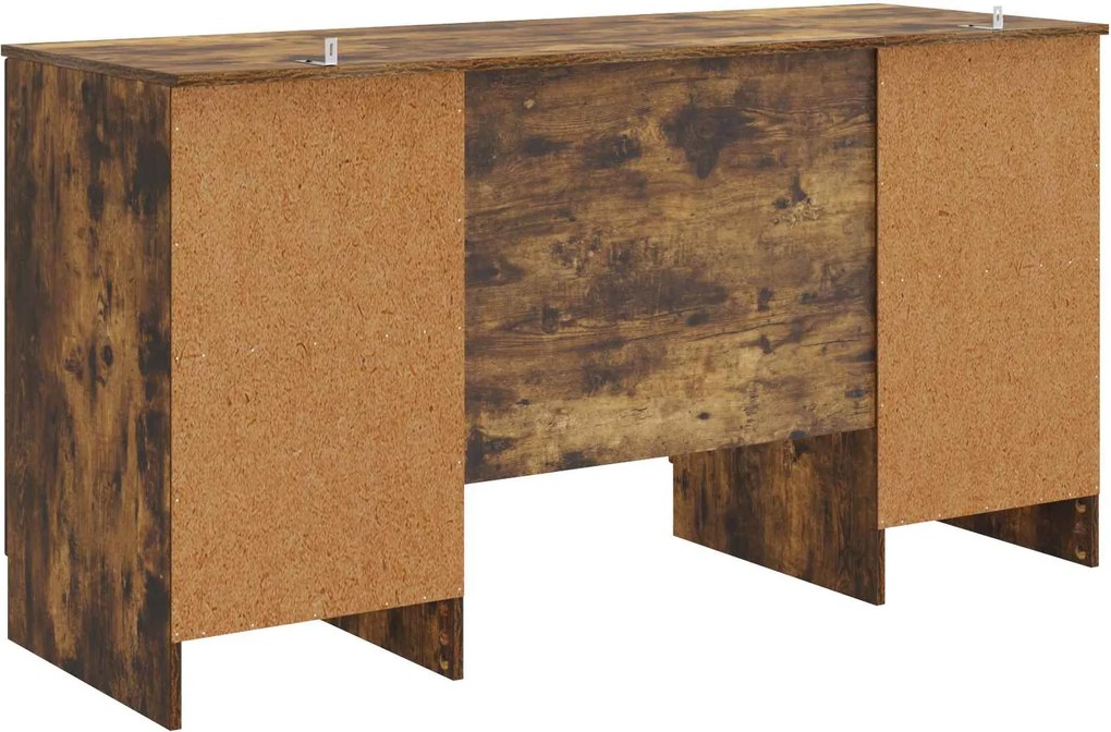 Stůl Kouřový dub 142,5 x 50 x 75 cm Kompozitní dřevo 3414644