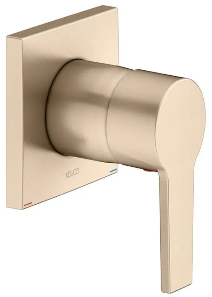Keuco Edition 11 - Sprchová baterie pod omítku, kartáčovaný bronz 51151030002