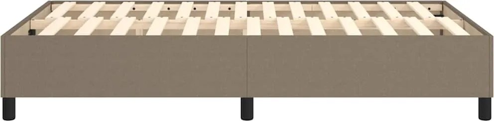 Rám postele s boxspringem taupe 120 x 200 cm textil 3120850