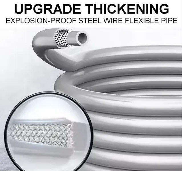 KraftRoyal AKU tlaková čistící pistole vapka + 2 baterie