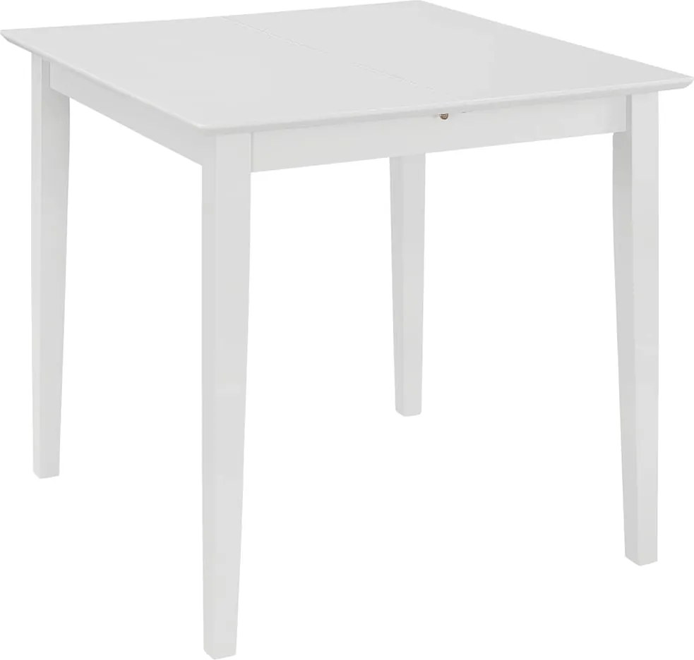 3dílný jídelní set MDF bílý 276395