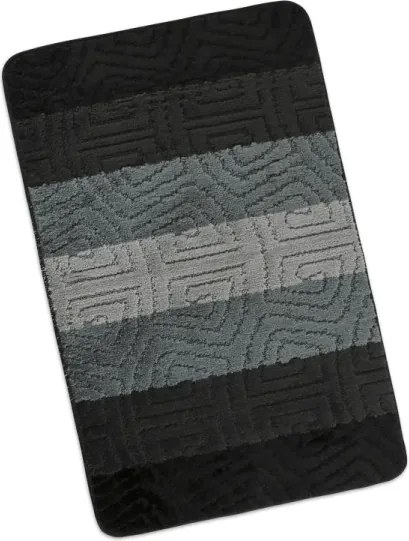 Bellatex koupelnová předložka ELLI 60x100 cm Spirála šedá