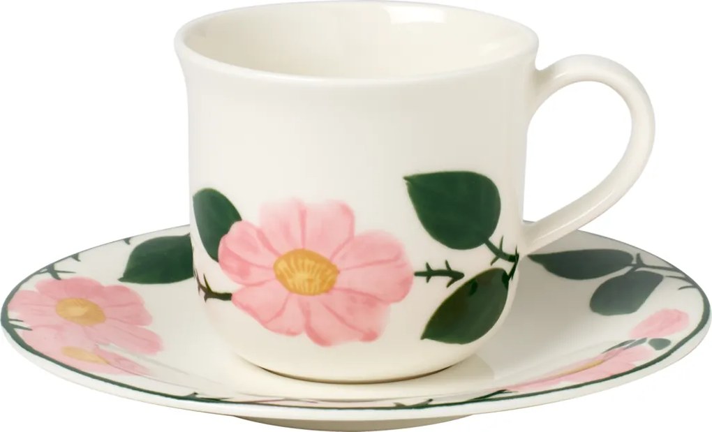 Villeroy&Boch Villeroy & Boch Rose Sauvage snídaňový šálek 0,27l s podšálkem 16cm