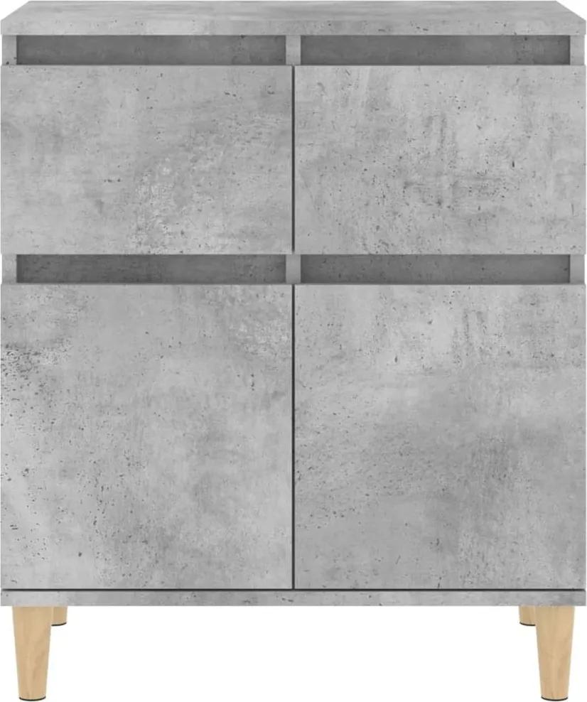 vidaXL Příborník 60 x 35 x 70 cm kompozitní dřevo [819680] Barva: šedá sonoma