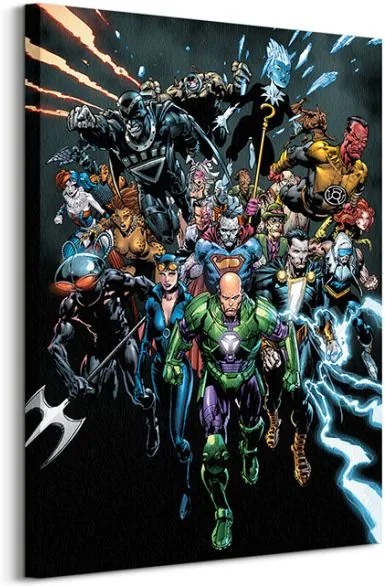 Obraz na plátně DC Comics Justice League (Forever Evil) 60x80cm WDC99436