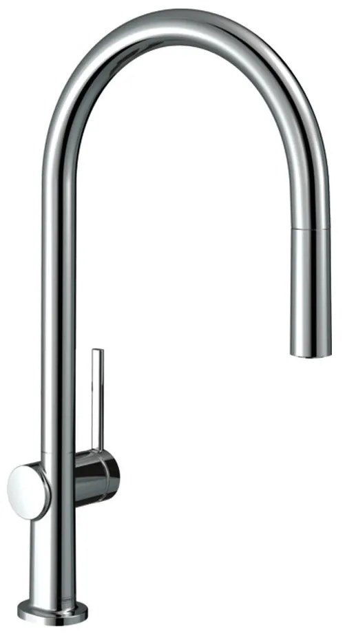Hansgrohe Talis M54, páková kuchyňská baterie 210, vytahovatelný výtok, 1jet, chromová, HAN-72802000