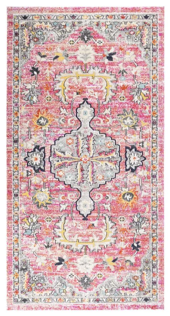 317046 vidaXL Venkovní koberec hladce tkaný 80 x 150 cm červený | BIANO