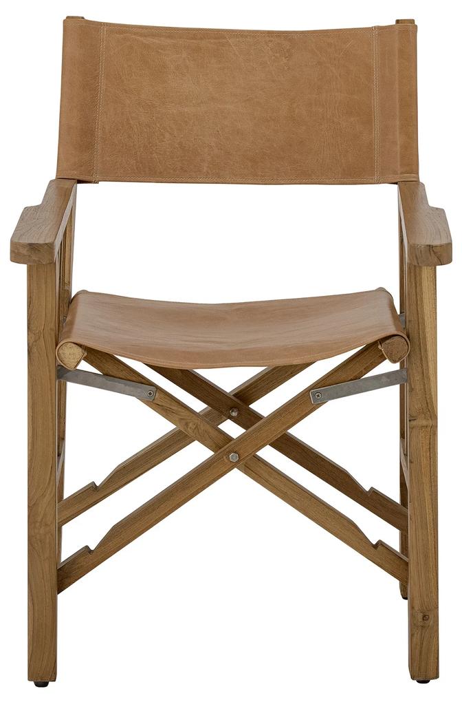 Bloomingville Jídelní židle Guus, přírodní, kůže - 82055547