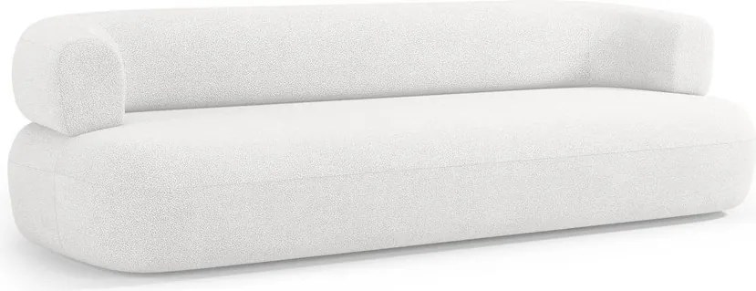 Slonovinová pohovka z textilie bouclé 200 cm Jenny – Micadoni