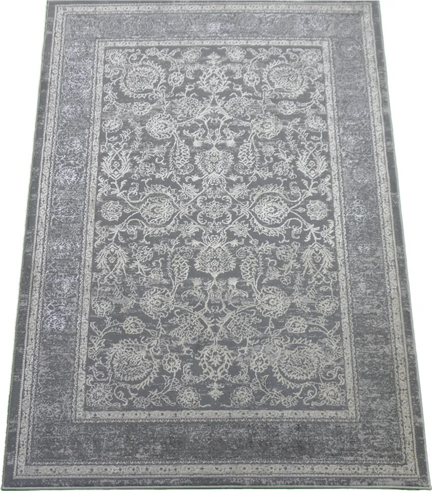 BE Koberec Allianz 6301 GREY - šedý obdélníkový Rozměr: 60x100 cm