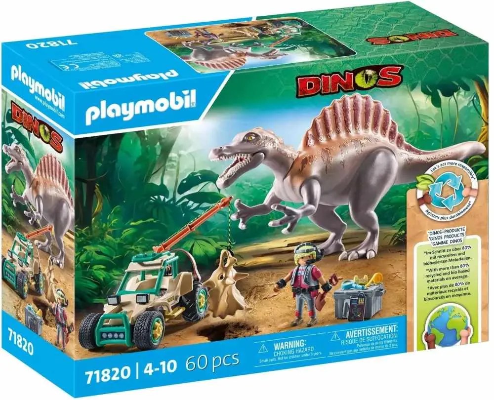 Playmobil 71820 útok spinosaura