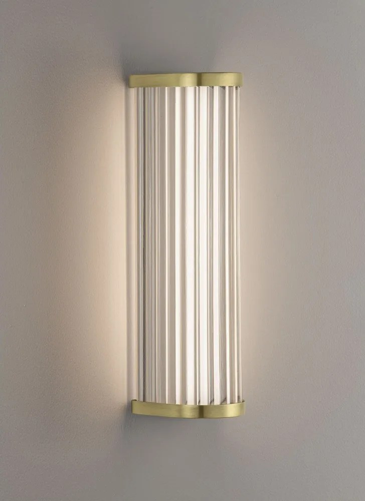 Kovové LED nástěnné svítidlo v matně zlaté barvě Vitree – Nova Luce