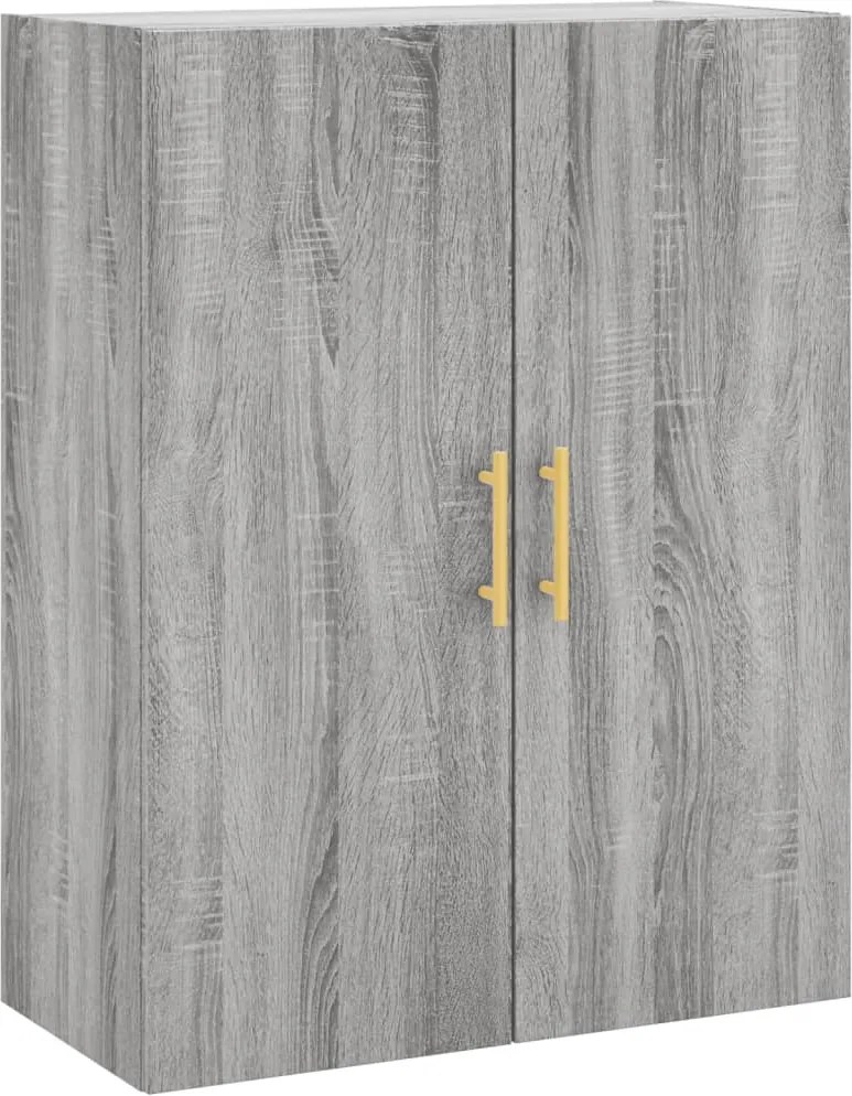 Skříň highboard šedá sonoma 69,5 x 34 x 180 cm kompozitní dřevo 3195785