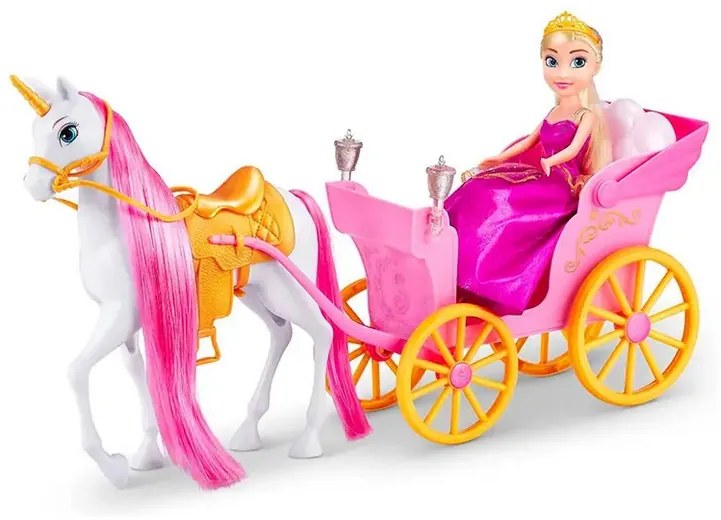 Sparkle Girlz Princezna s koněm a kočárem