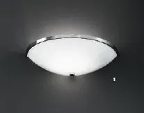 OR WA 2-1212/1 SATI Nástěnné svítidlo 1x60W E14, satin/sklo, šířka 31cm - ORION