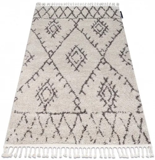 Dywany Łuszczów Kusový koberec Berber Fez G0535 cream and brown - 80x150 cm