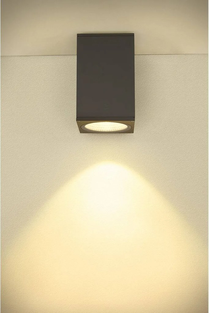 LA 1003439 ENOLA SQUARE L Outdoor, stropní LED svítidlo, antracitové, CCT 3000/4000K - BIG WHITE (SLV)