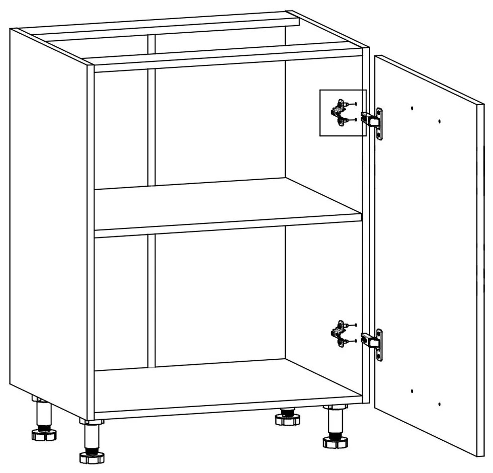 Kuchyňská linka LANGEN ap | 330x210 cm | PUSH OPEN | artisan
