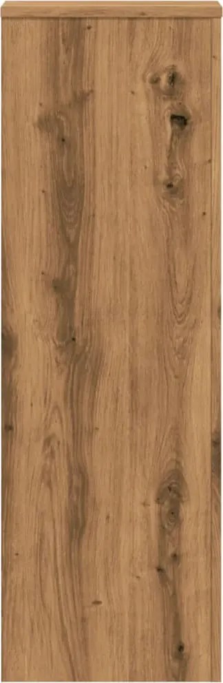 vidaXL Stojany na rostliny 2 ks 33x33x100 cm kompozitní dřevo [3307882] Barva: Bílá