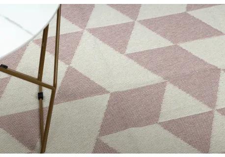 koberec TWIN 22992 geometrická, bavlna, oboustranný, Ekologické tř velikost 180x270 cm | krásné koberce cz