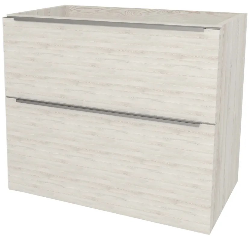 Mereo Mereo, Mailo, koupelnová skříňka 81 cm, chrom madlo, Multidecor, CN591SWLP1