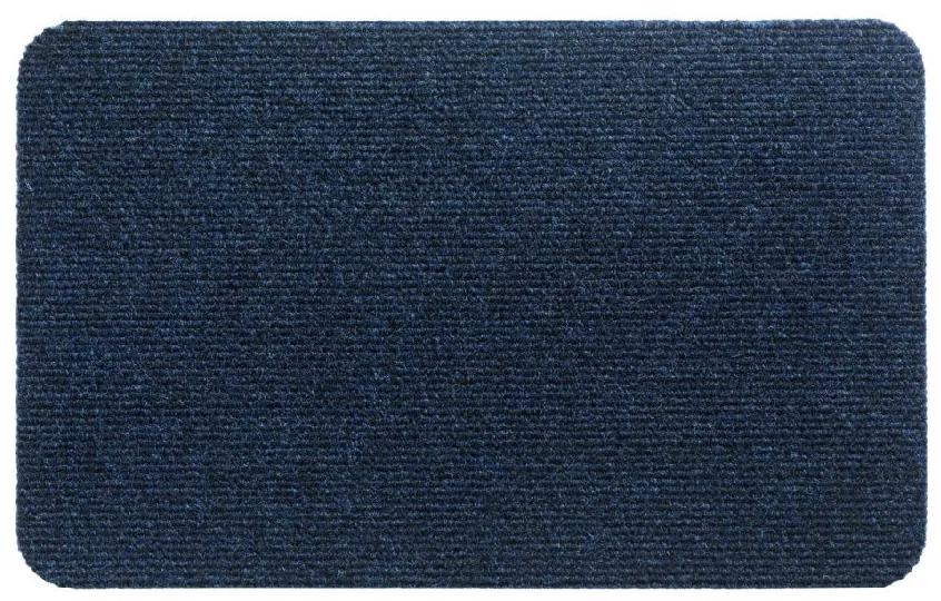 Modrá vnitřní čistící vstupní rohož FLOMA Mega Rib - 40 x 60 x 1,3 cm