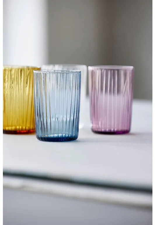 Bitz Sklenice na vodu Kusintha 28 cl Blue (sada 4ks)