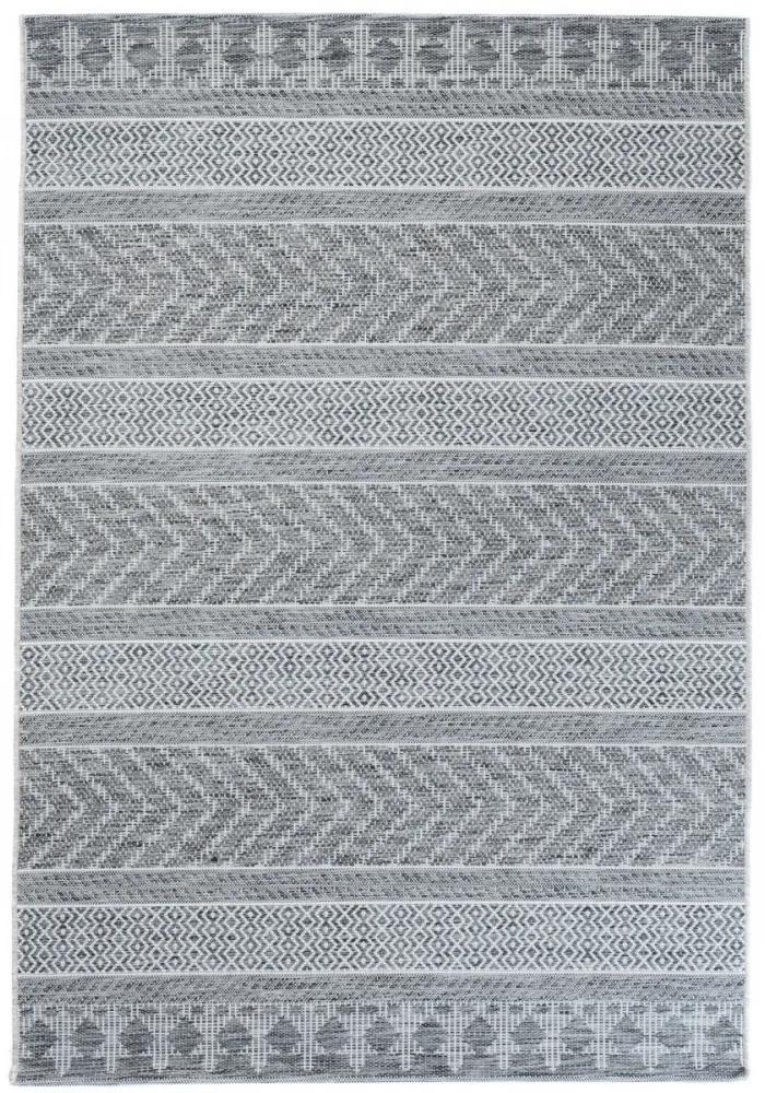 Venkovní kusový koberec Duff šedý, Velikosti 160x229cm