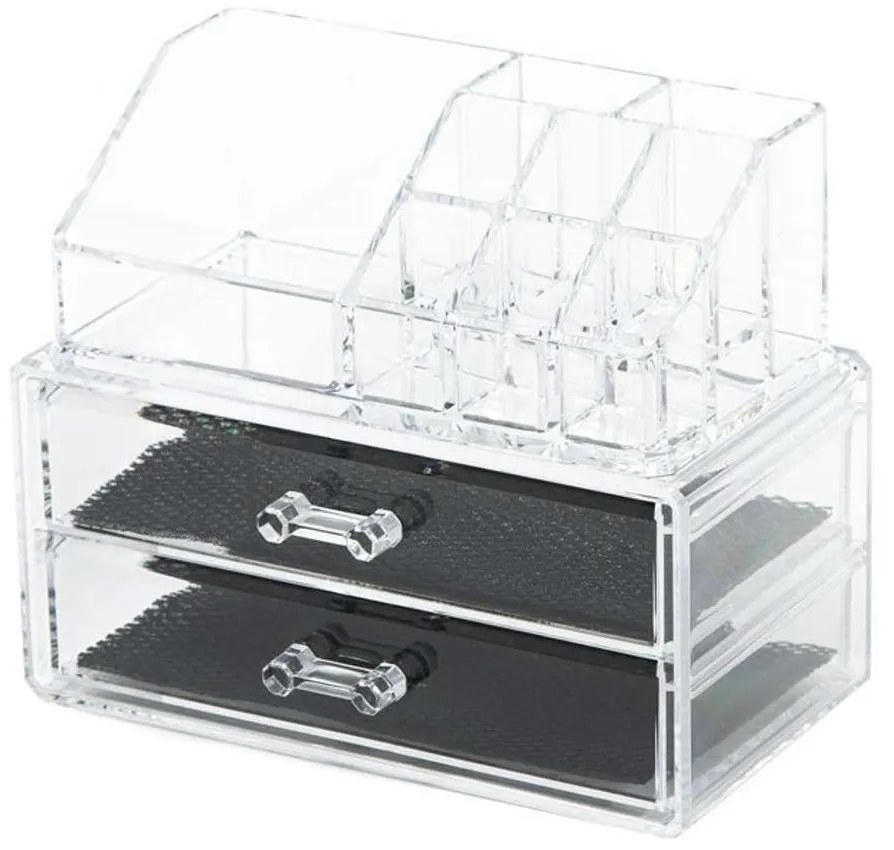 Compactor - Organizér na kosmetiku 9x12x16 cm, čirý plast RAN5048