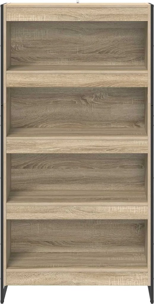 Knihovna 80 x 30 x 155 cm Kompozitní dřevo Sonoma 3403005