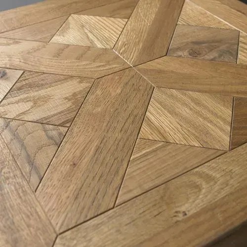 Odkládací stolek Indus 45 cm z masivu dub přírodní/grafit